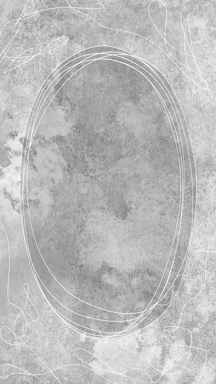Oval frame on gray background | Premium Vector - rawpixel