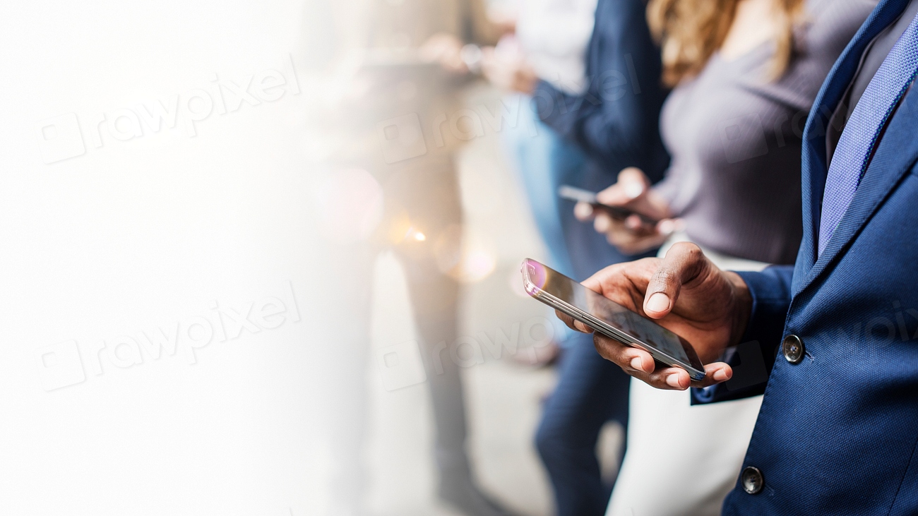 Business people using their phones | Premium Photo - rawpixel