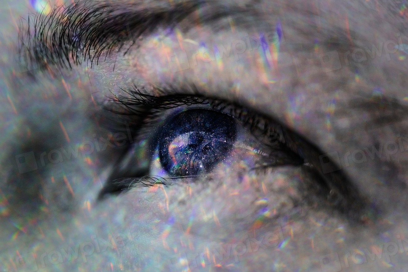 Woman with starry eyes | Premium Photo - rawpixel