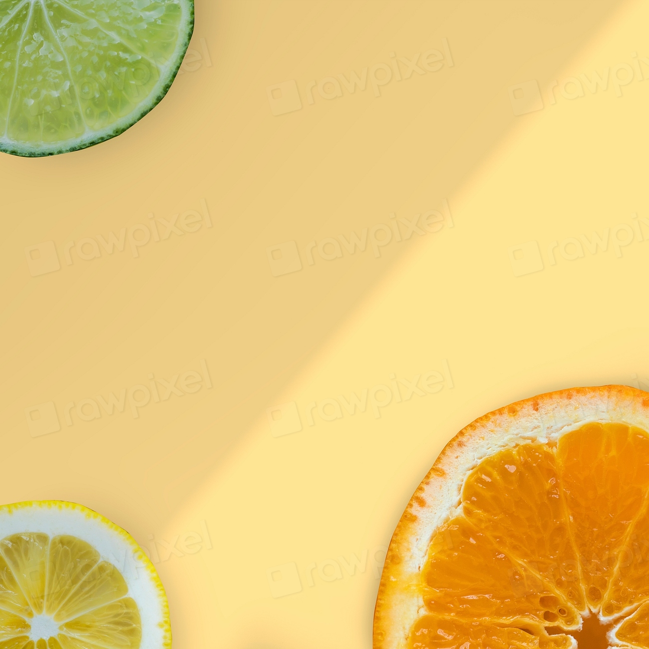 Delicious orange and lime citrus | Premium PSD - rawpixel