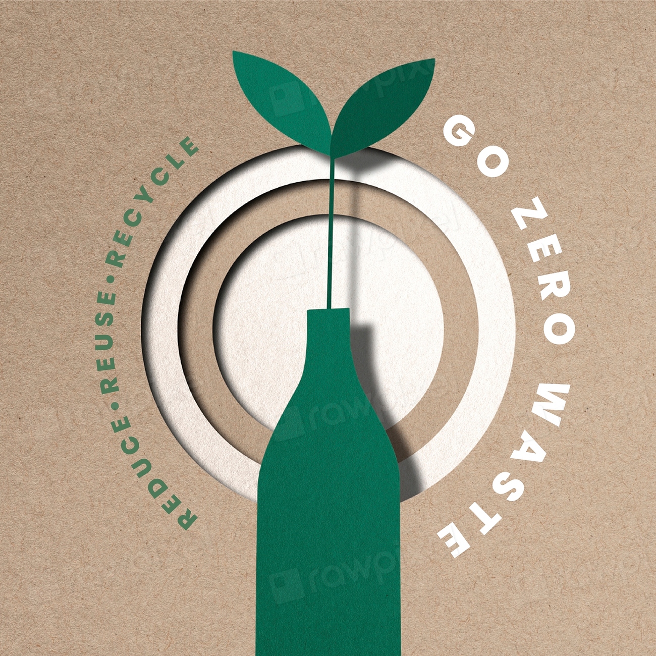 Reduce Reuse Recycle template vector | Premium Vector Template - rawpixel