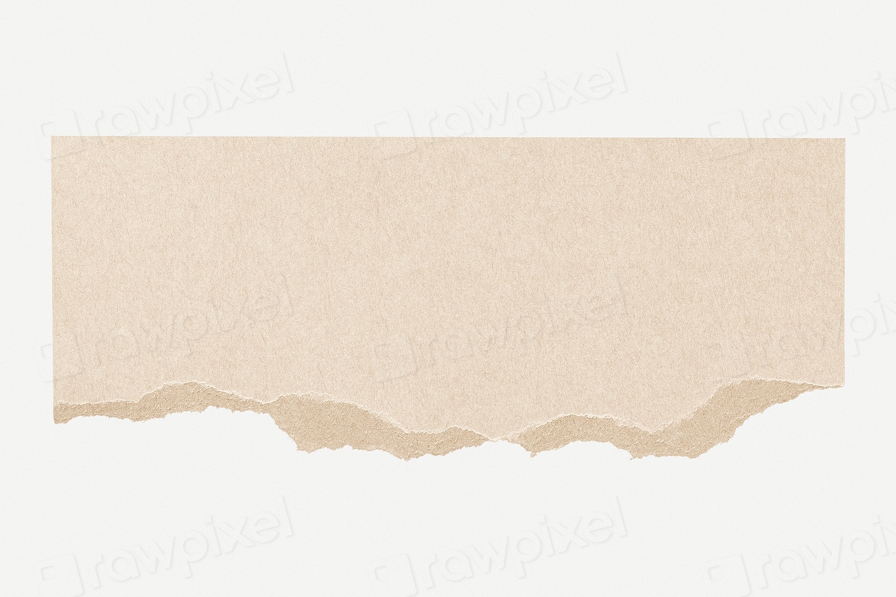 Ripped kraft paper sticker, journal | Premium PSD - rawpixel