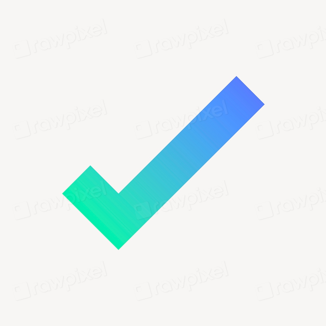 Check mark icon, aesthetic gradient | Premium Vector - rawpixel