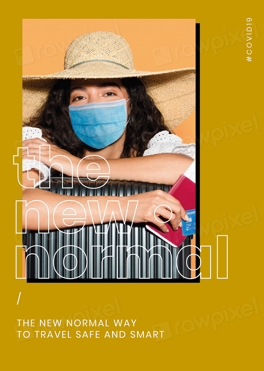 Travel in new normal poster | Free Photo - rawpixel
