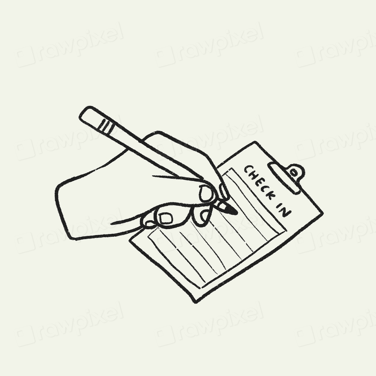 Check doodle vector, new normal | Free Vector Illustration - rawpixel