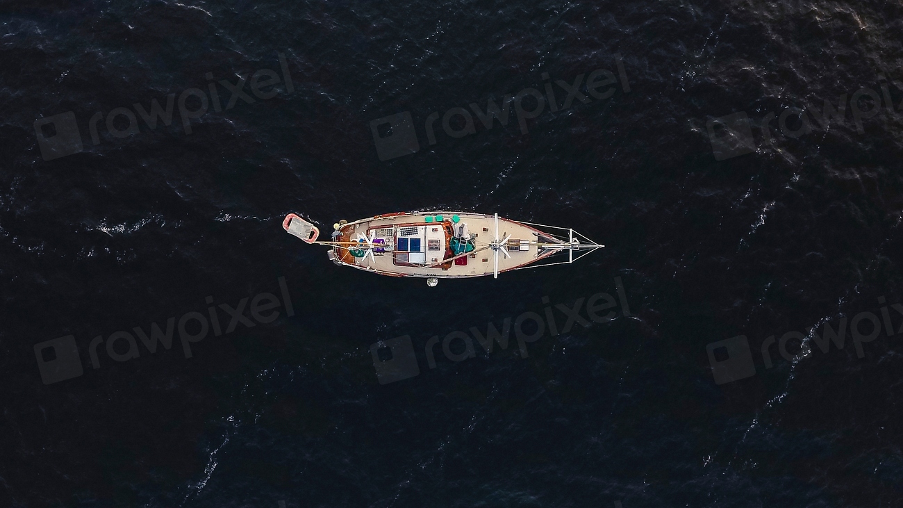 ship middle sea. Original public | Free Photo - rawpixel