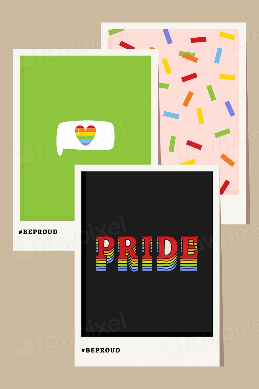 Support LGBTQ pride element vector | Premium Vector - rawpixel