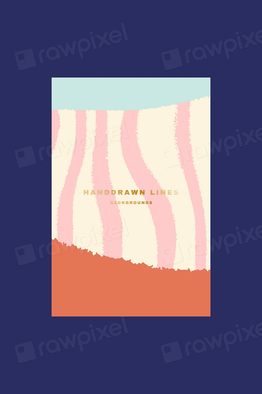 Colorful hand drawn line patterned | Premium Vector - rawpixel
