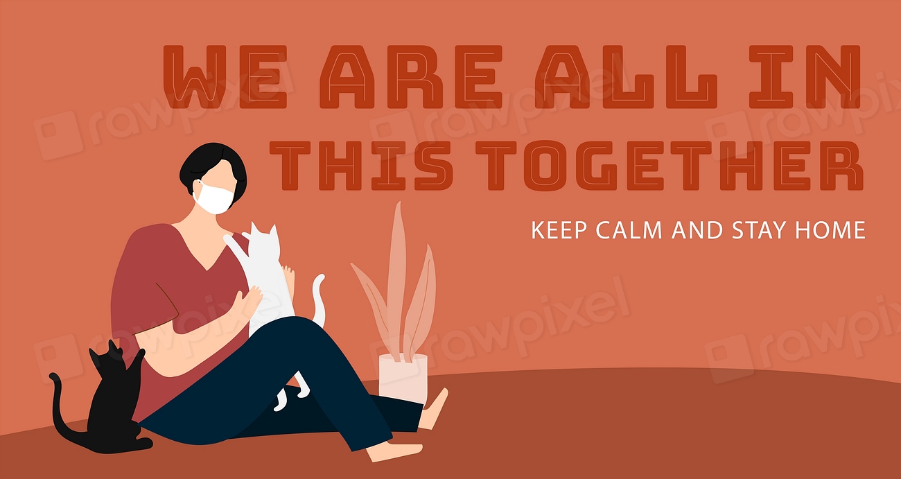 We're all in this together | Free Vector - rawpixel