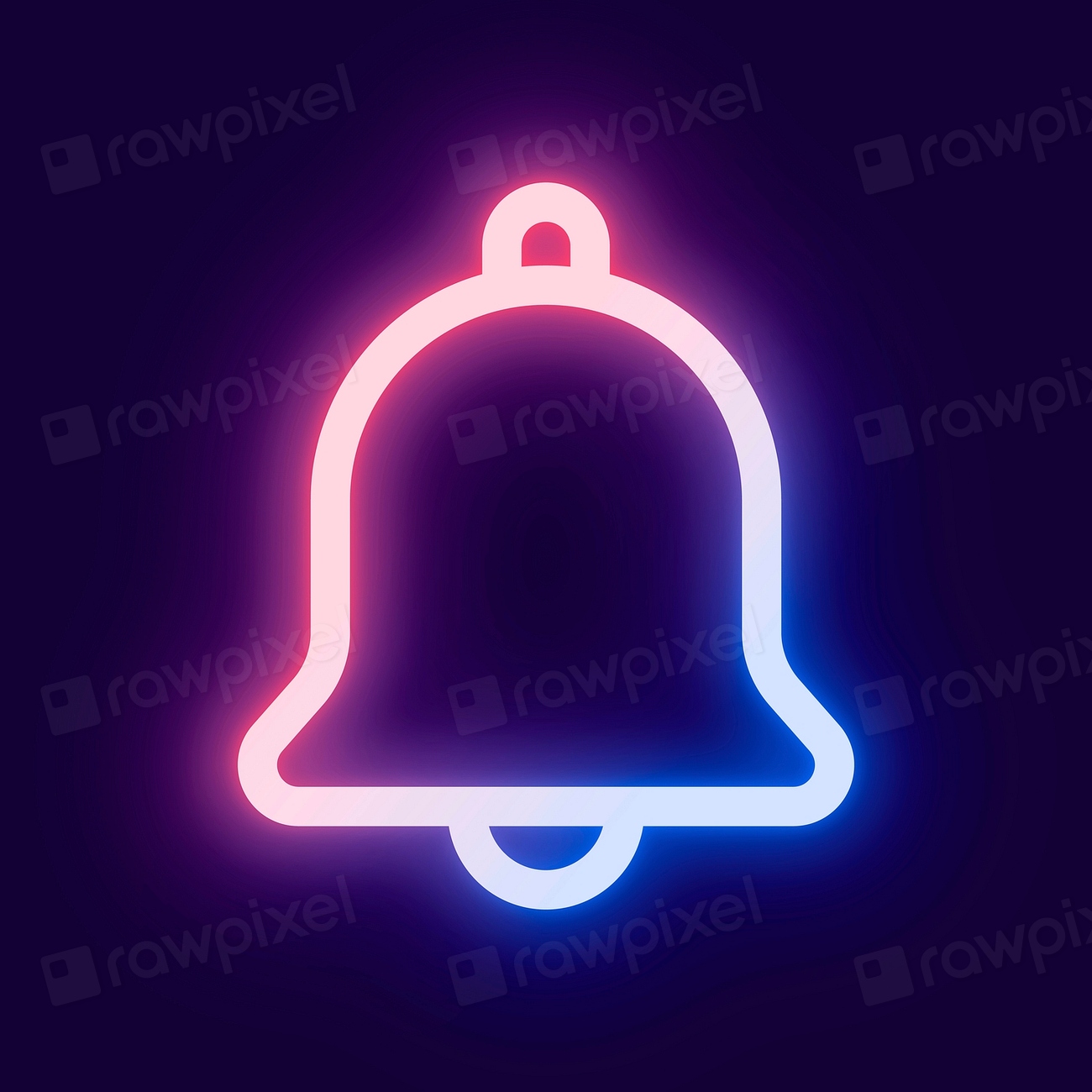 Notification bell icon pink vector | Premium Vector - rawpixel