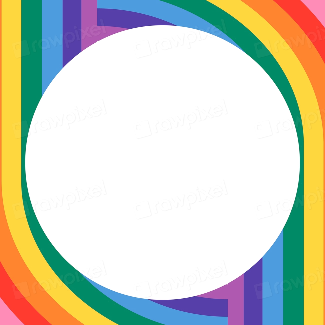 Rainbow frame vector LGBTQ pride | Premium Vector - rawpixel