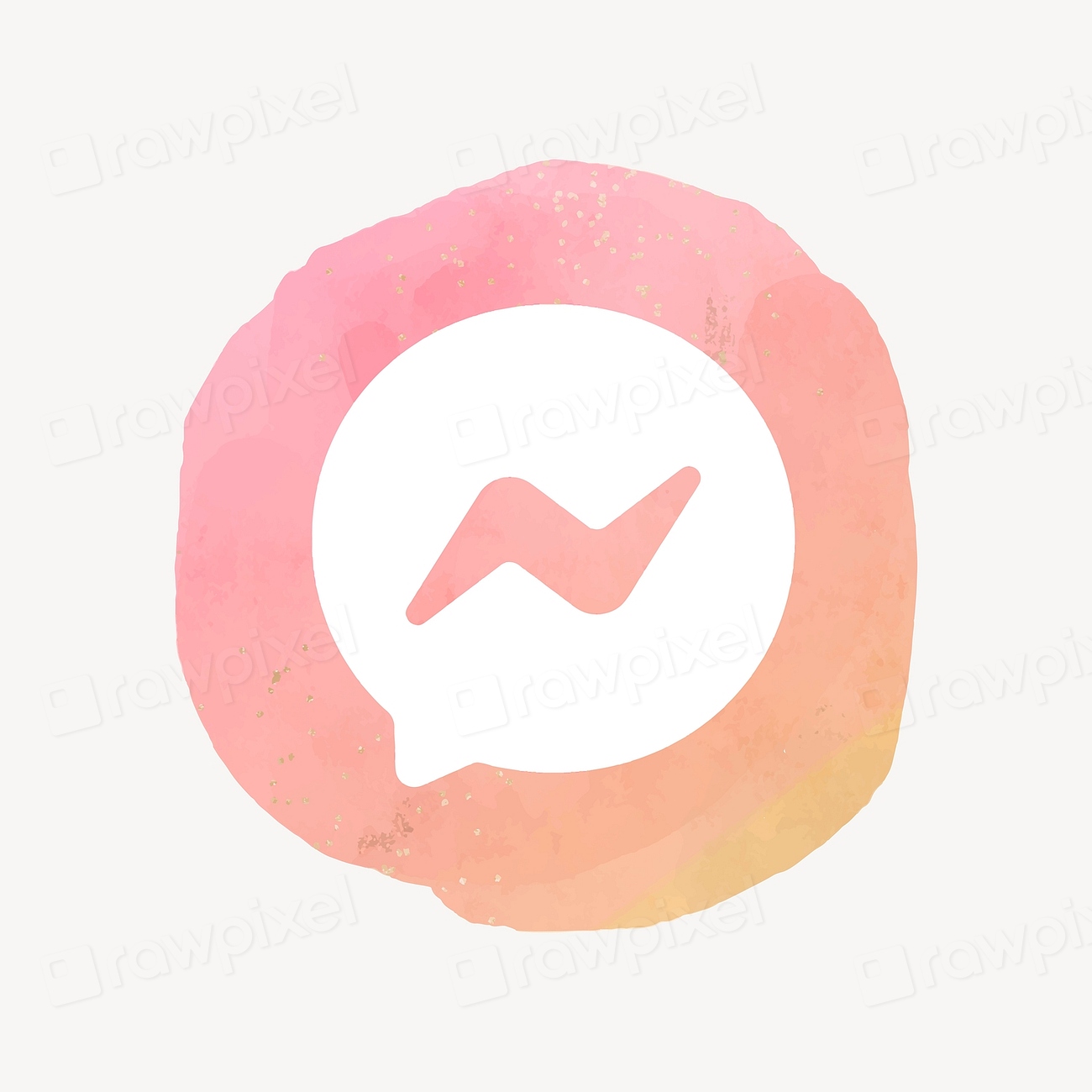 Facebook Messenger app icon vector | Free Icons - rawpixel
