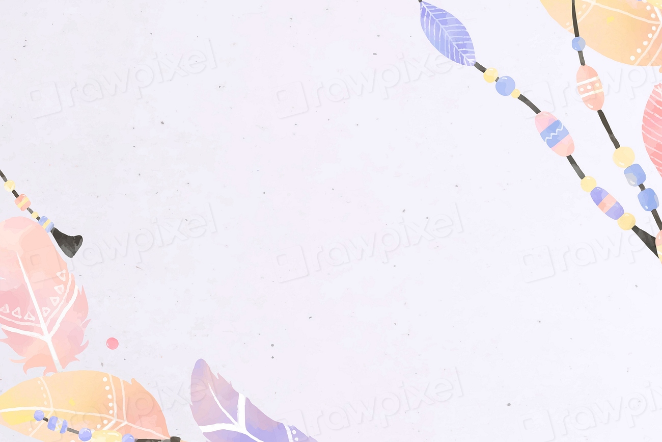 Rectangular Boho style border vector | Premium Vector - rawpixel