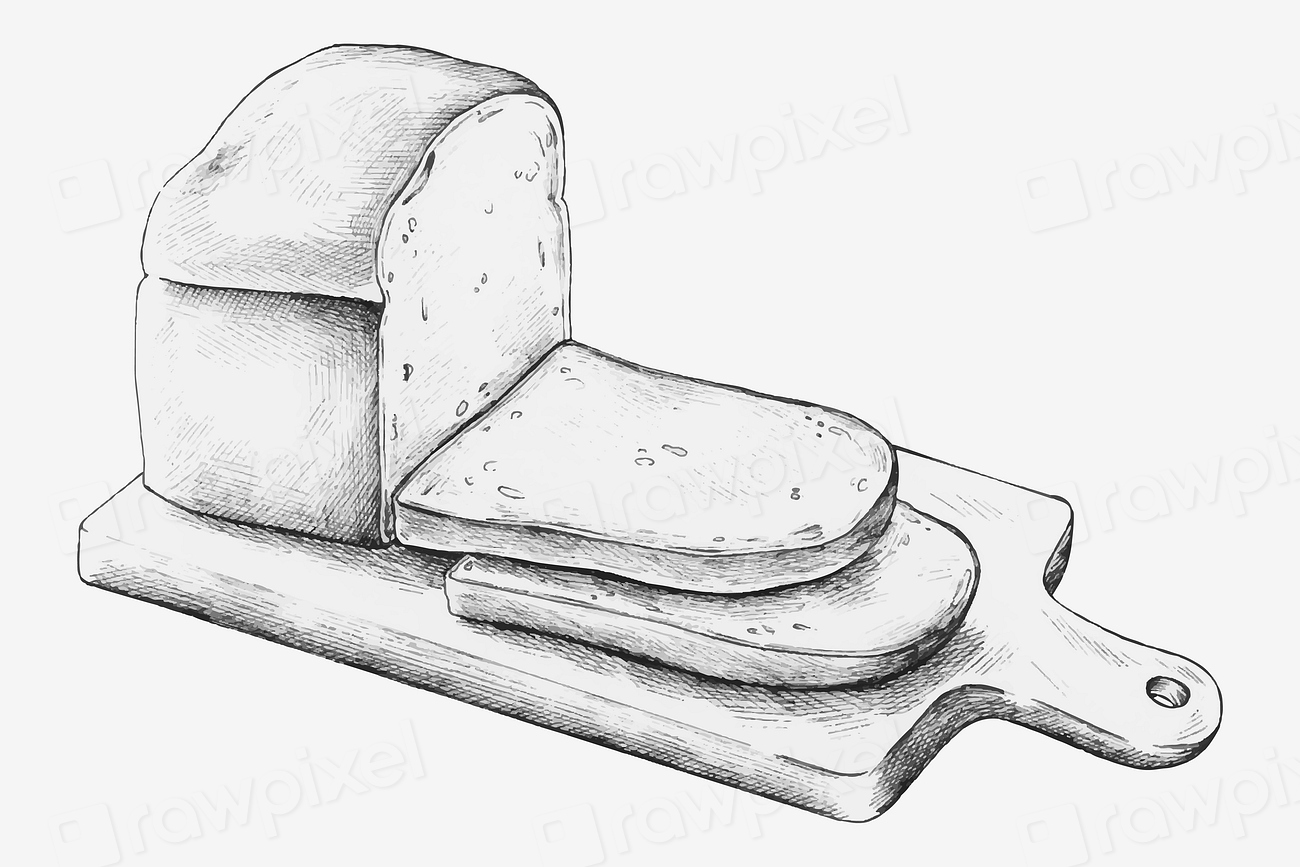 Hand drawn freshly bake loaf | Premium Vector Illustration - rawpixel