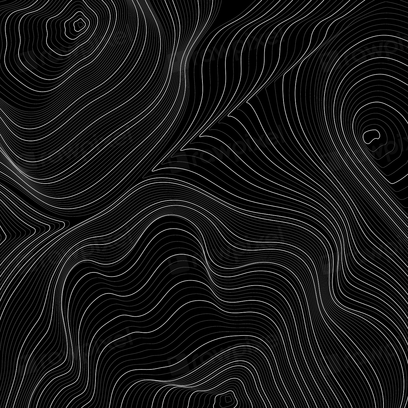 Gray topographic pattern black background | Free Photo - rawpixel