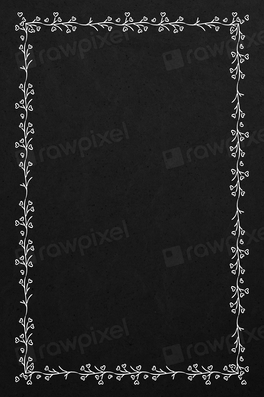 Vintage ornamental decorative frame black | Premium PSD - rawpixel