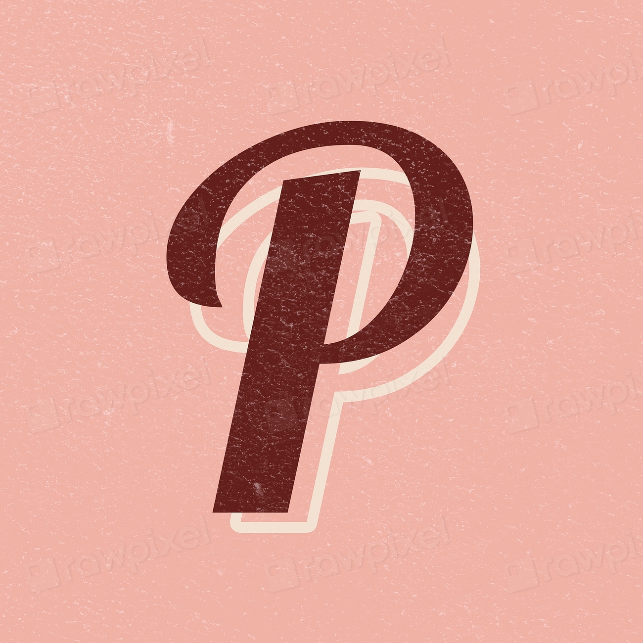 Letter P font printable z | Premium PSD - rawpixel