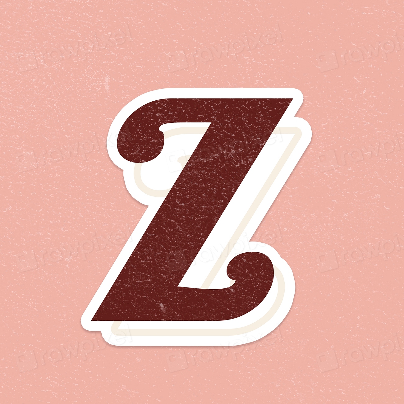 Letter Z font printable z | Premium PSD - rawpixel