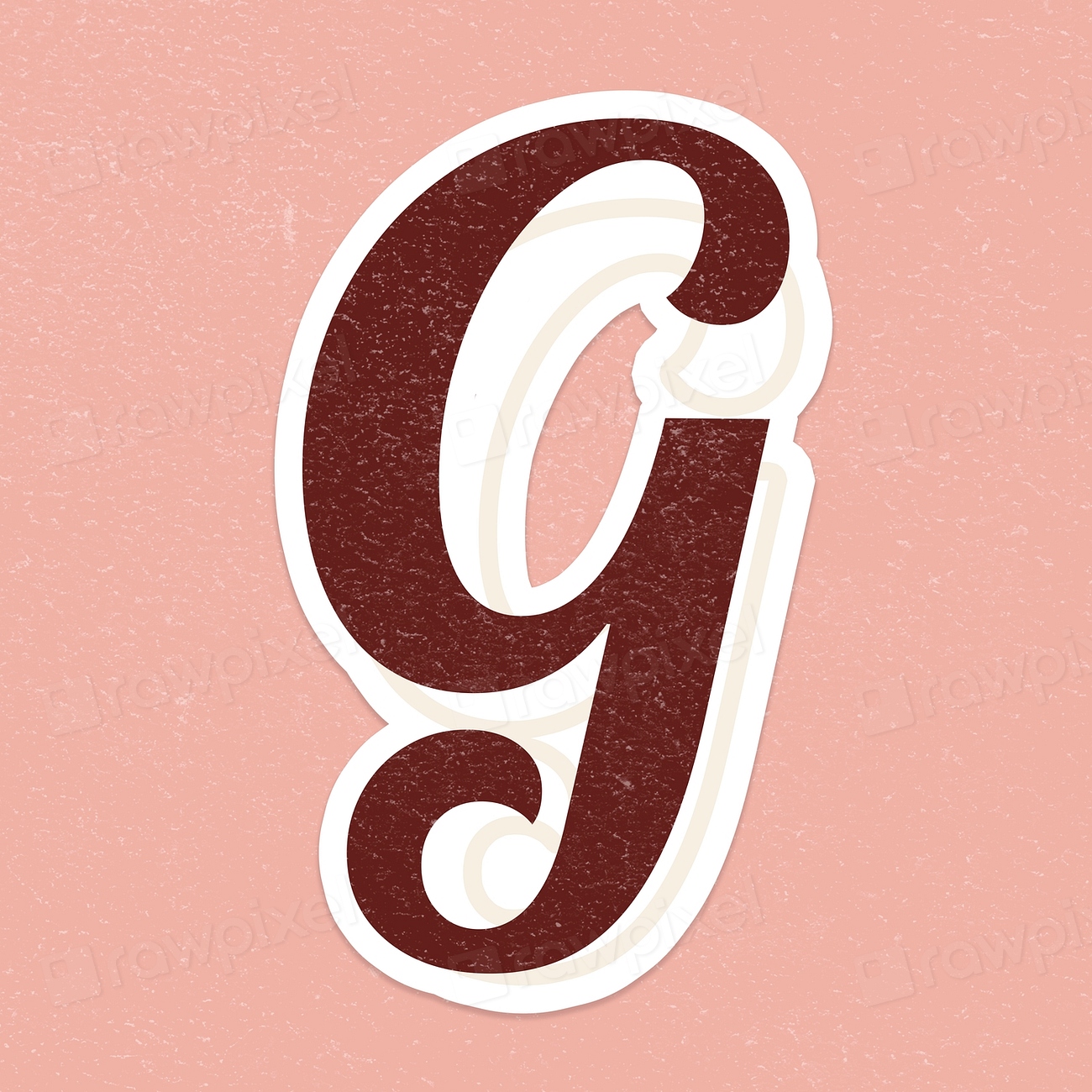 Letter G font printable z | Premium PSD - rawpixel