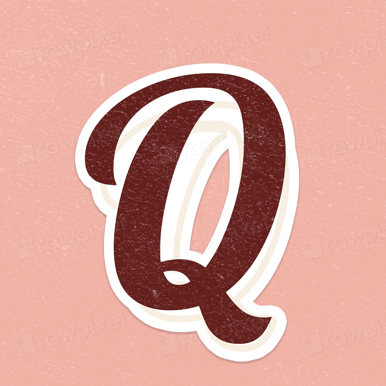 Letter Q font printable z | Premium PSD - rawpixel