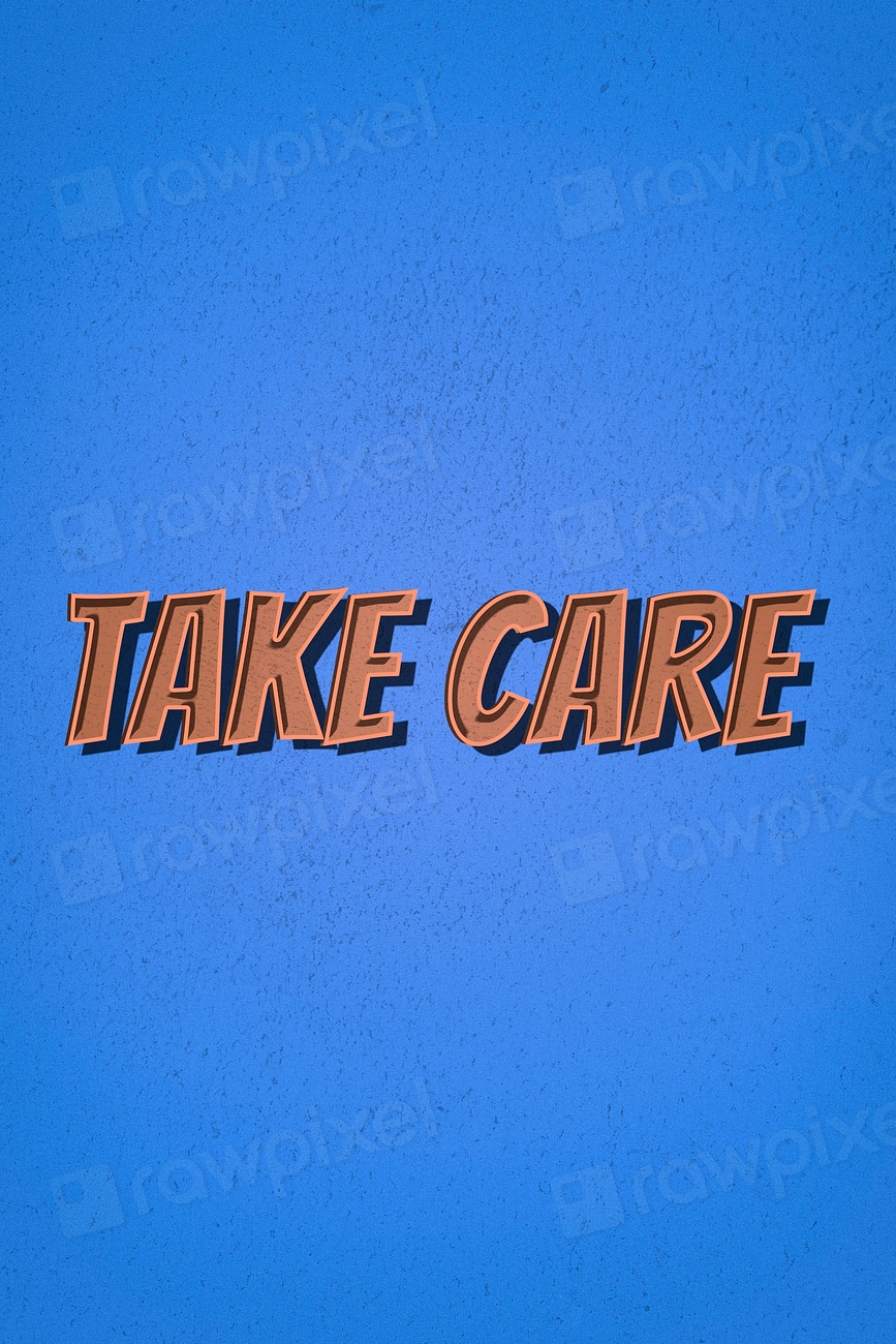 Take care retro style shadow | Free Photo - rawpixel