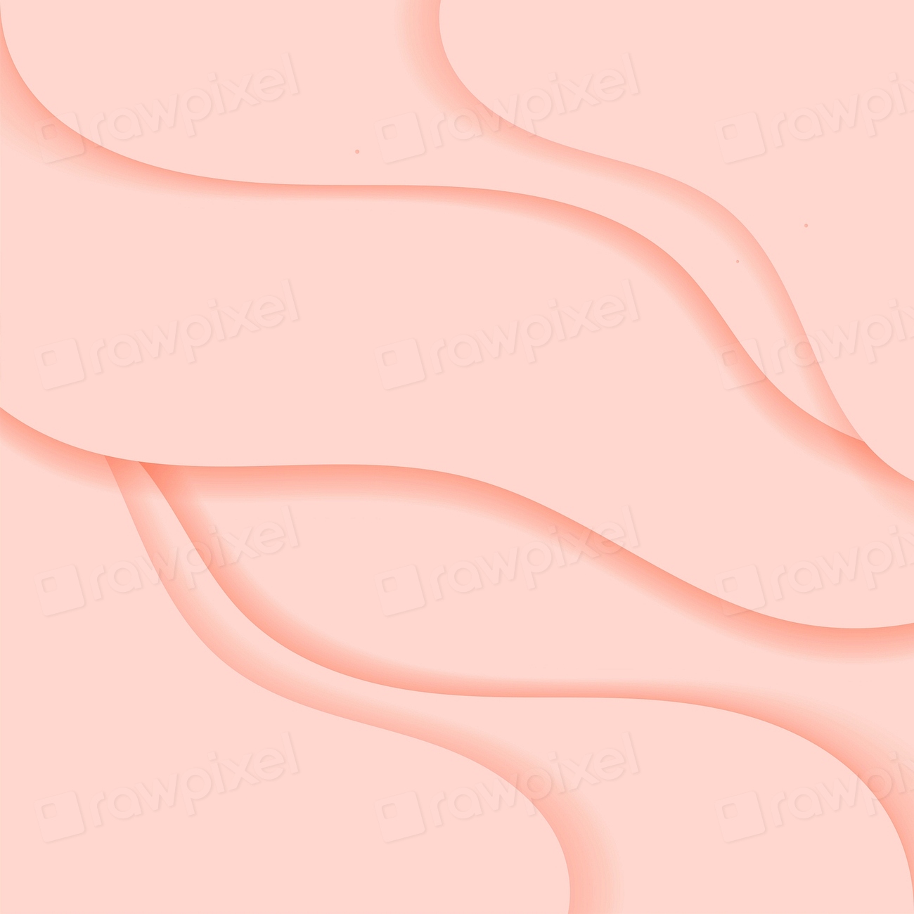 Abstract peach wavy patterned background | Premium Vector - rawpixel