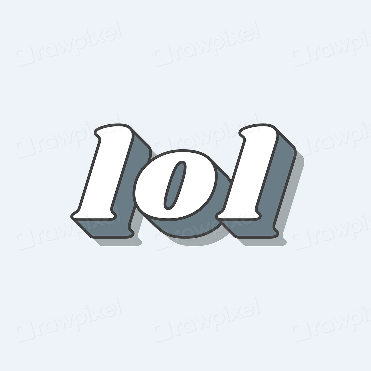 Lol word retro typography vector | Free Vector - rawpixel