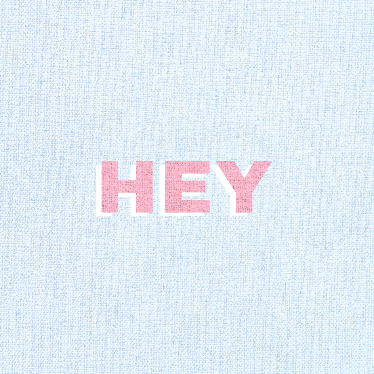 Hey greeting word typography pink | Free Photo - rawpixel