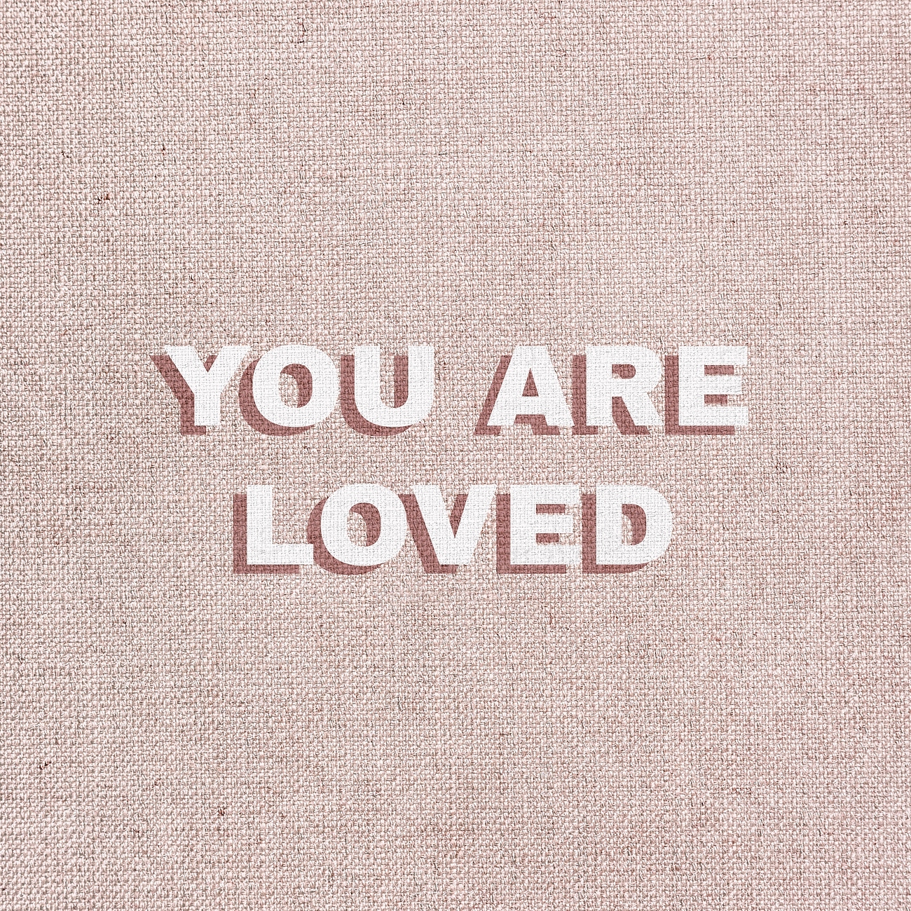 You are loved text typography | Free Photo - rawpixel