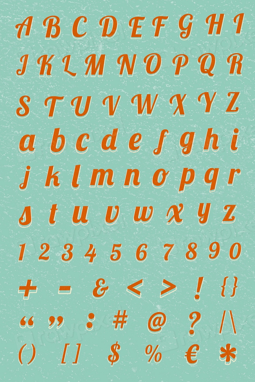 Punctuations, alphabet punctuations psd symbols | Premium PSD - rawpixel