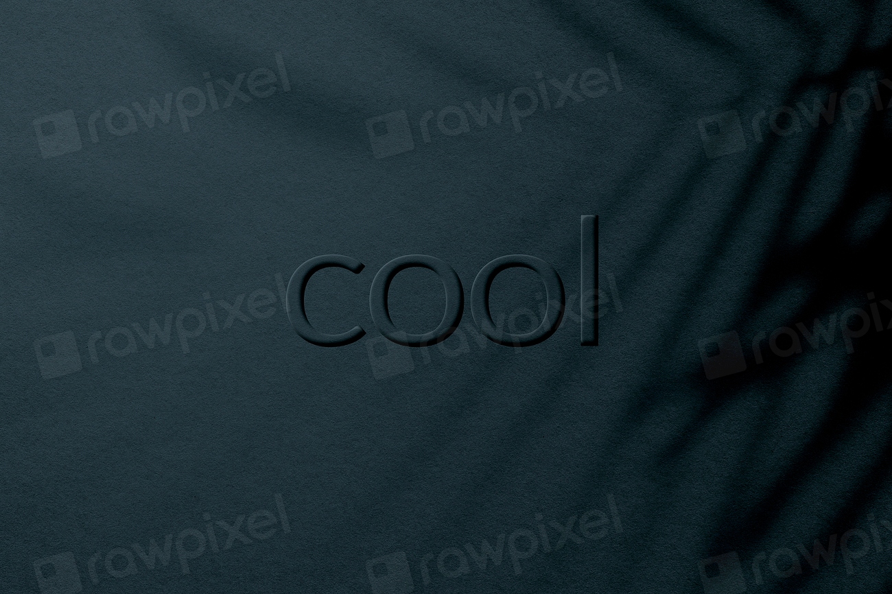 Shadow textured embossed cool text | Free Photo - rawpixel