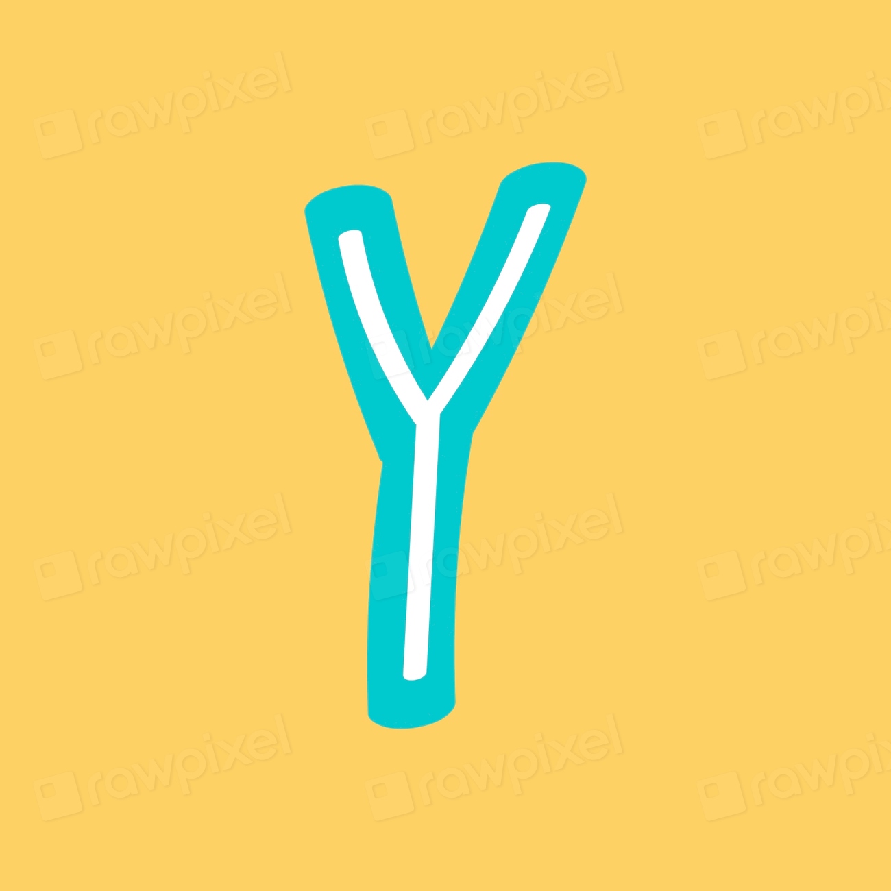 Letter Y doodle vector typography | Premium Vector - rawpixel