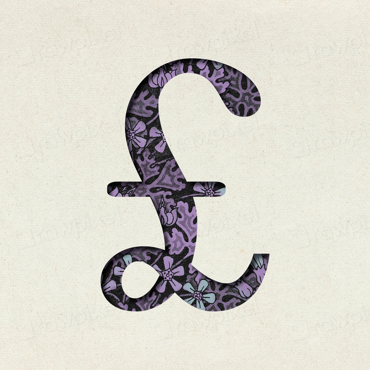 Vintage psd pound sign font | Premium PSD - rawpixel