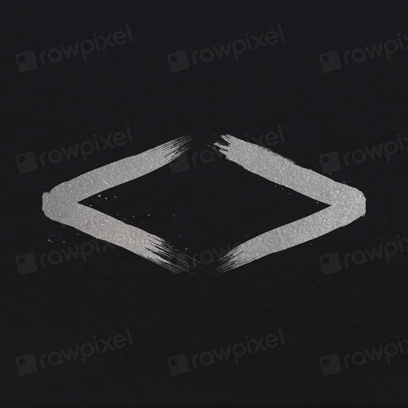 Silver angle bracket symbol psd | Premium PSD - rawpixel