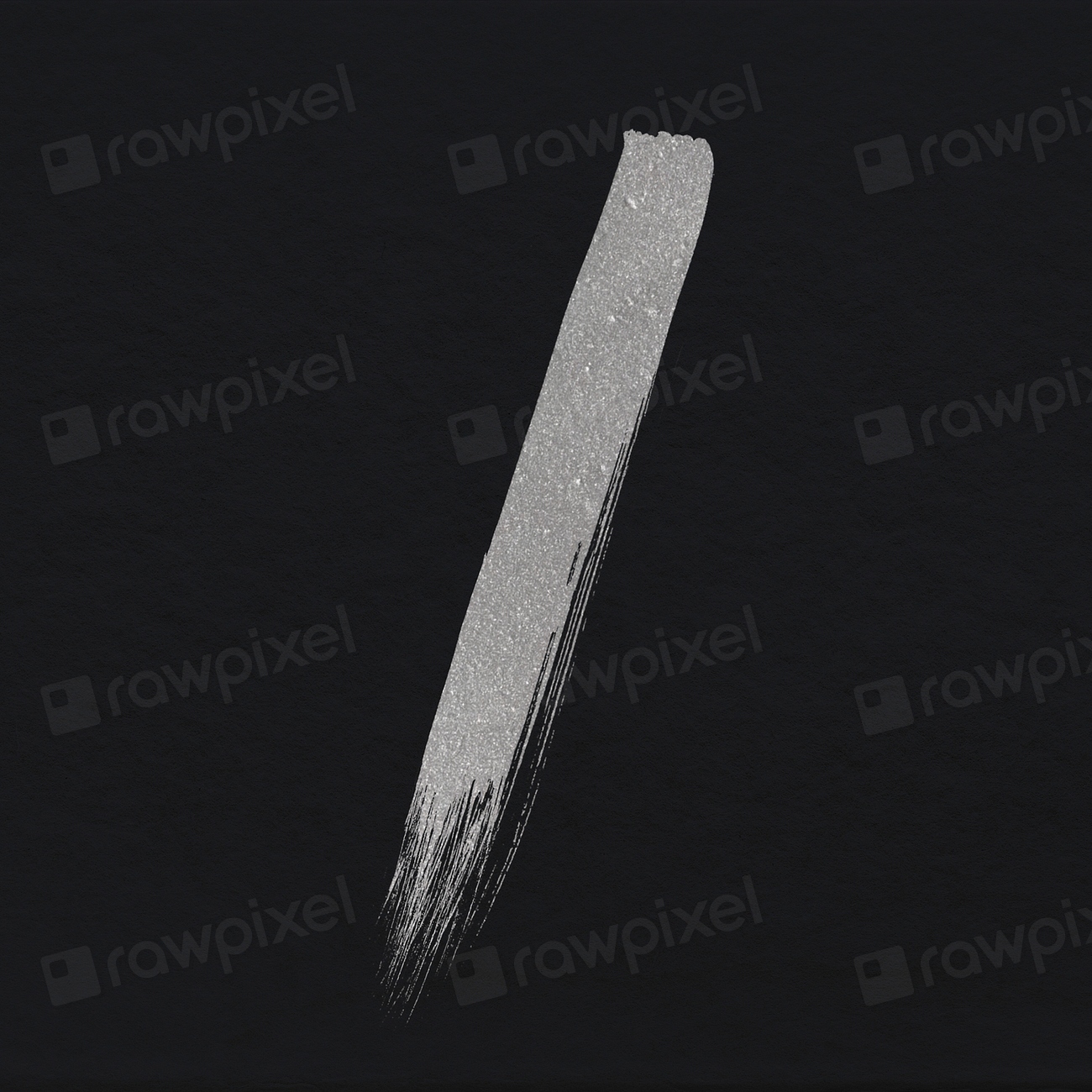 Silver slash symbol psd brush | Premium PSD - rawpixel