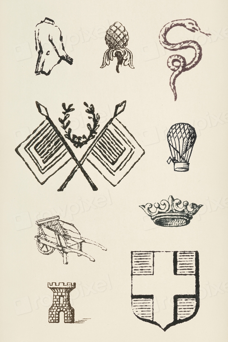 Old icon psd hand drawn | Premium PSD - rawpixel