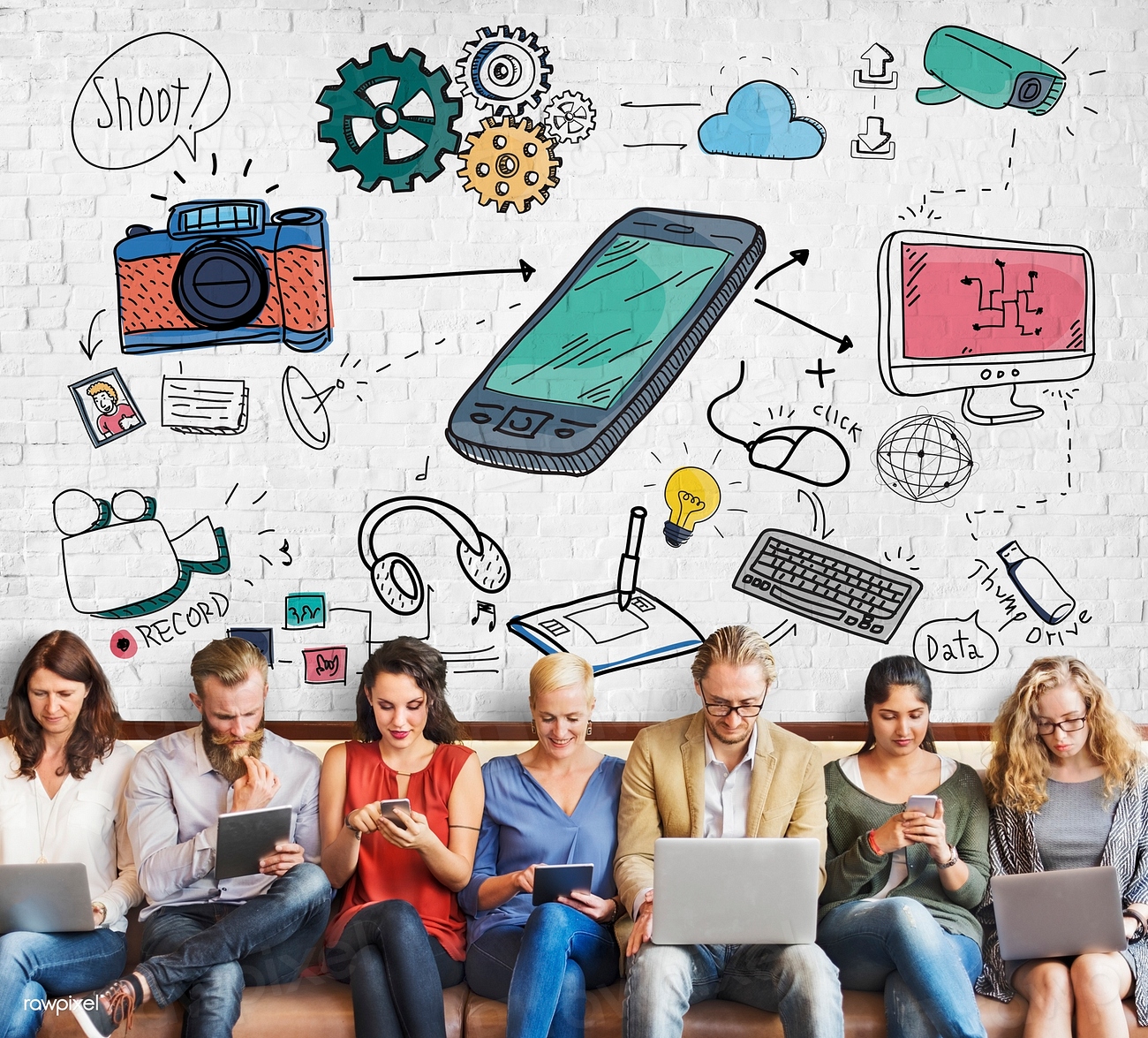 Social Media Networking Data Digital | Free Photo - rawpixel