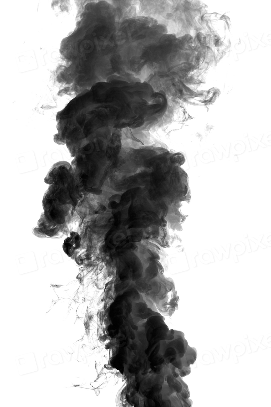 Black smoke effect design element | Premium PSD - rawpixel
