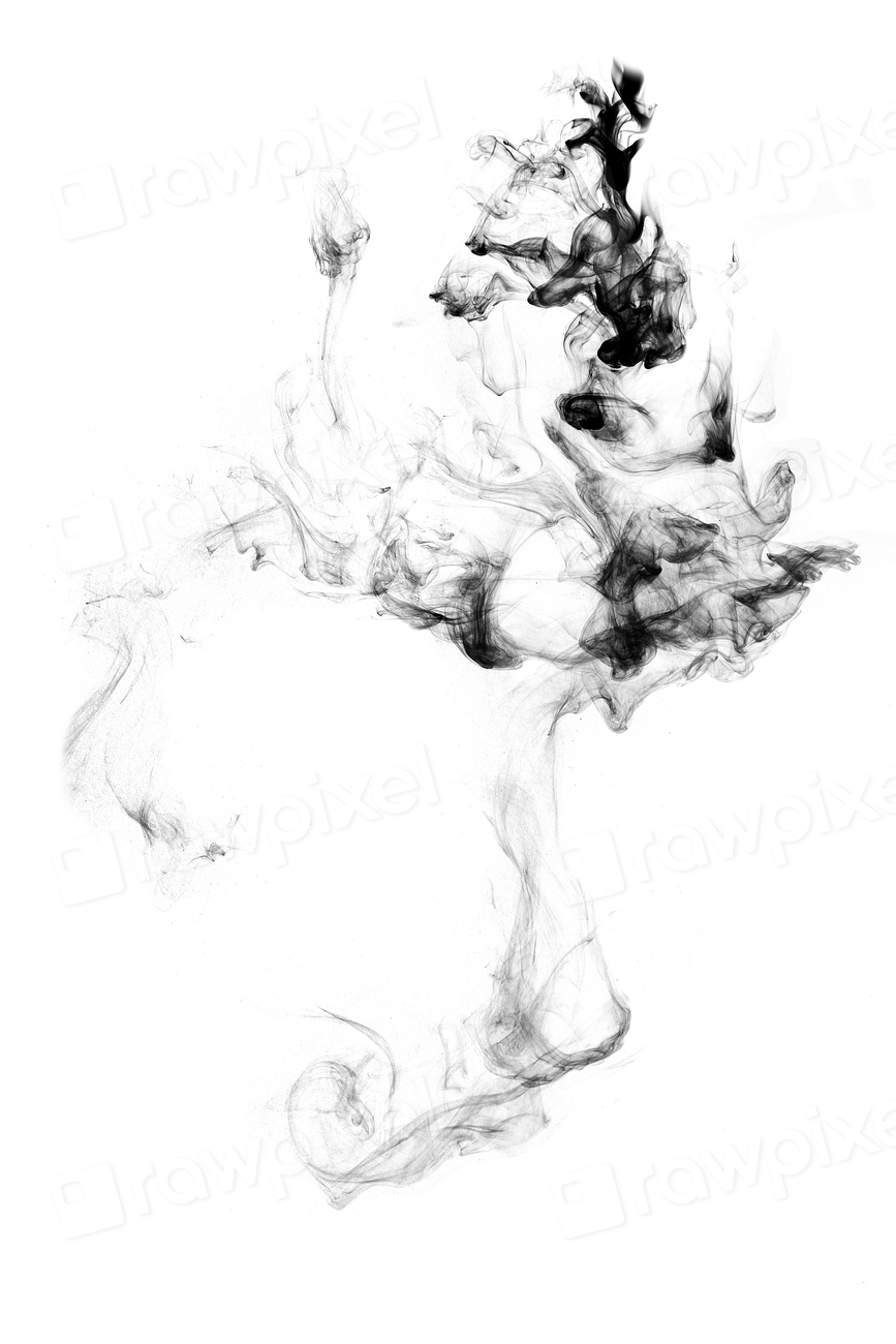 Black smoke effect design element | Premium PSD - rawpixel