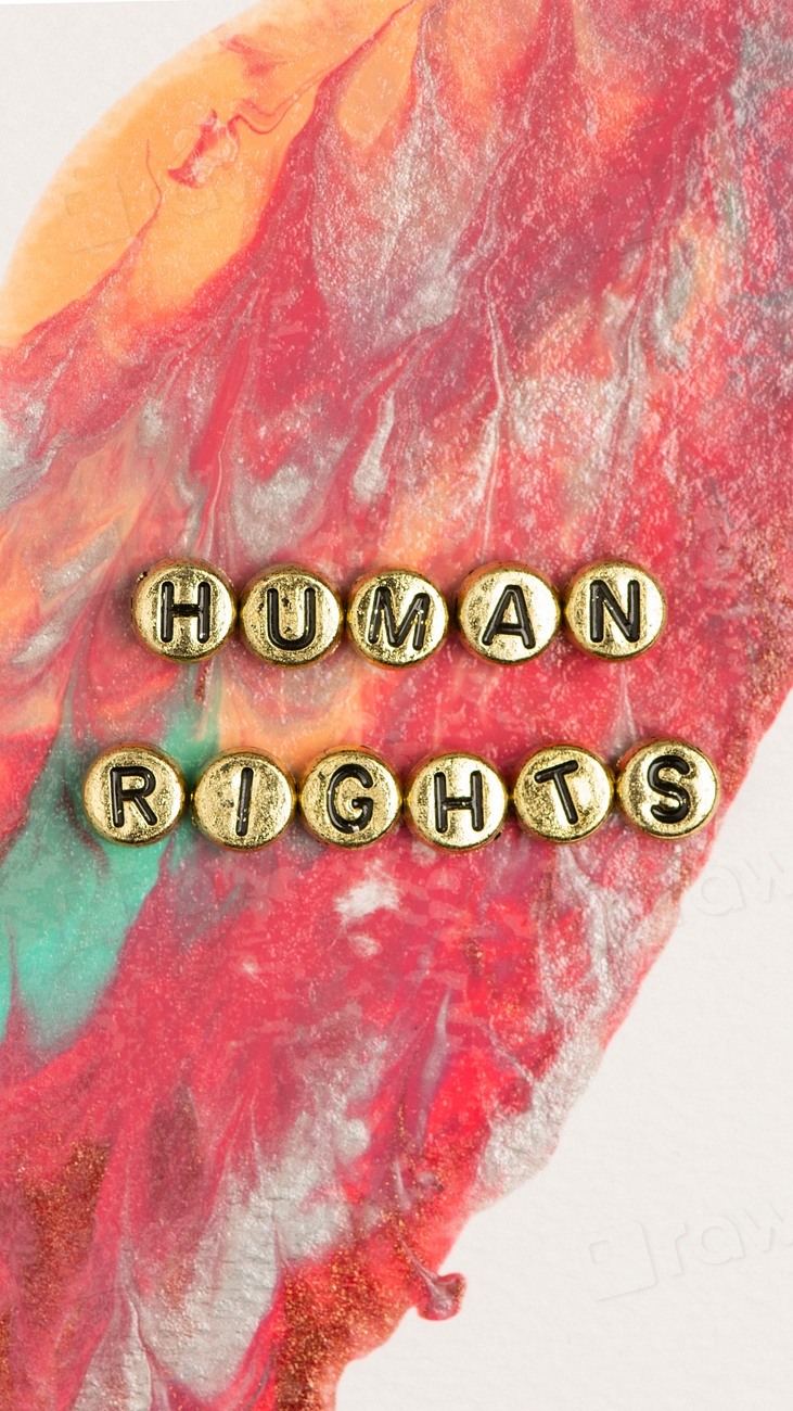 Gold human rights alphabet letter | Free Photo - rawpixel