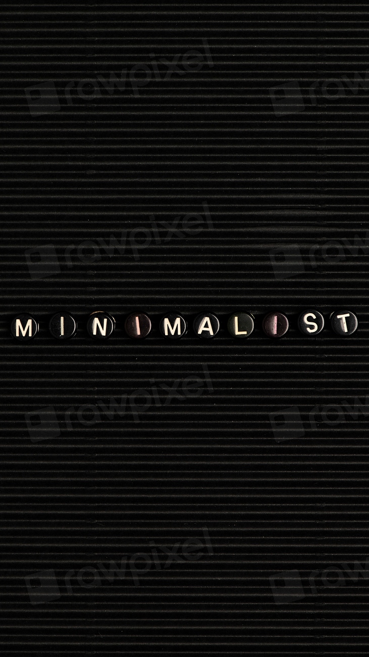MINIMALIST beads word typography | Free Photo - rawpixel