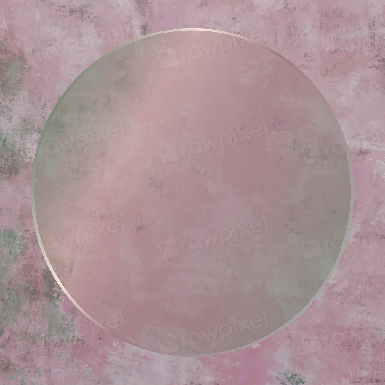 Round frame pink background vector | Premium Vector - rawpixel