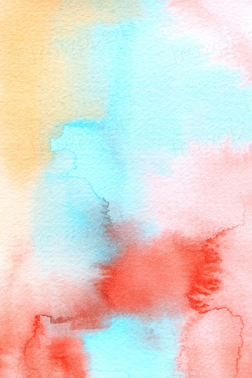 Abstract colorful watercolor stain texture | Premium Photo - rawpixel