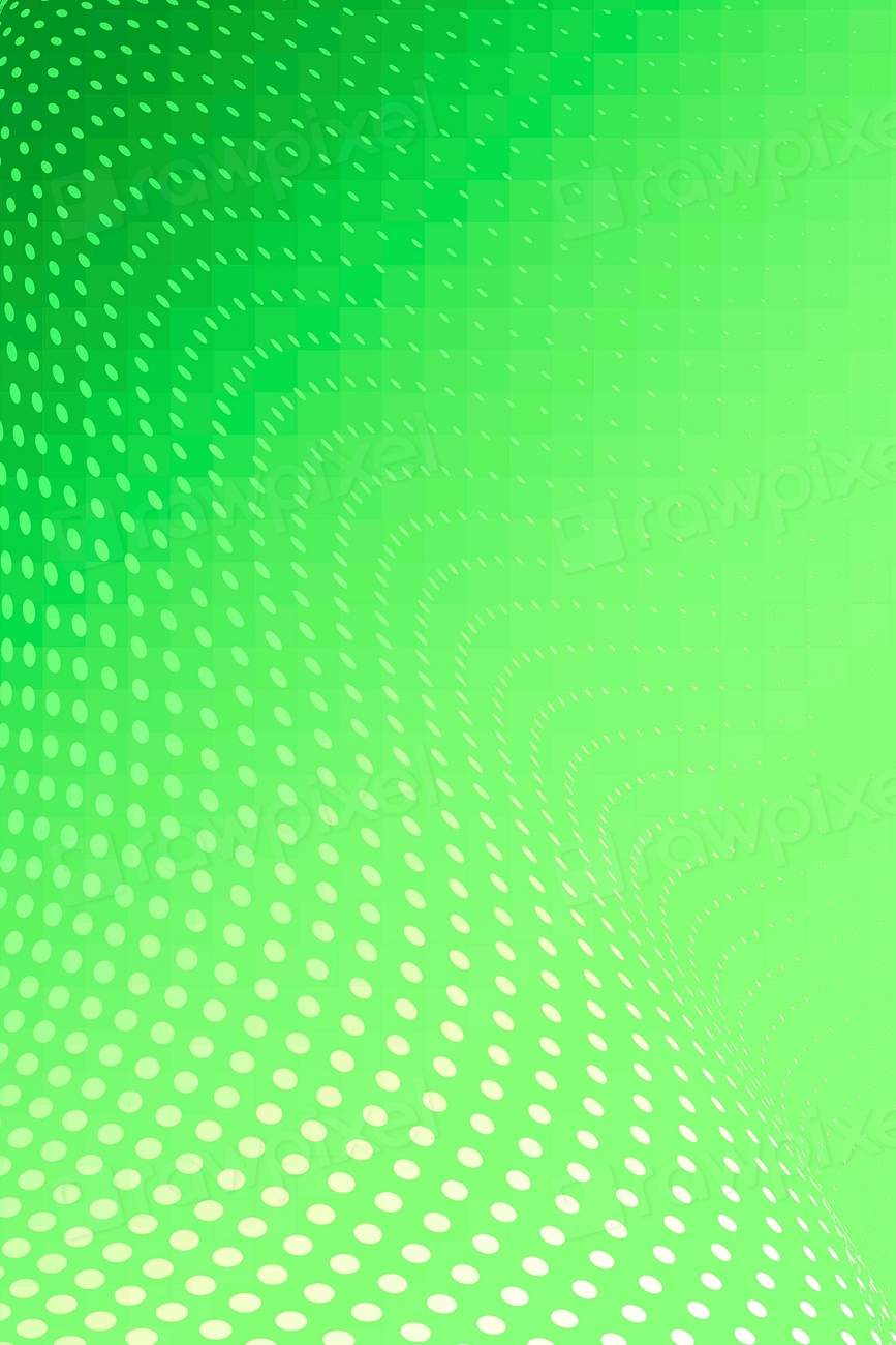 Bright green halftone background | Premium Photo - rawpixel