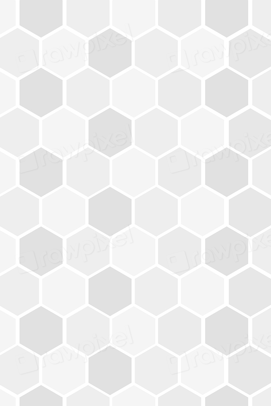Gray hexagonal patterned background | Premium Photo - rawpixel