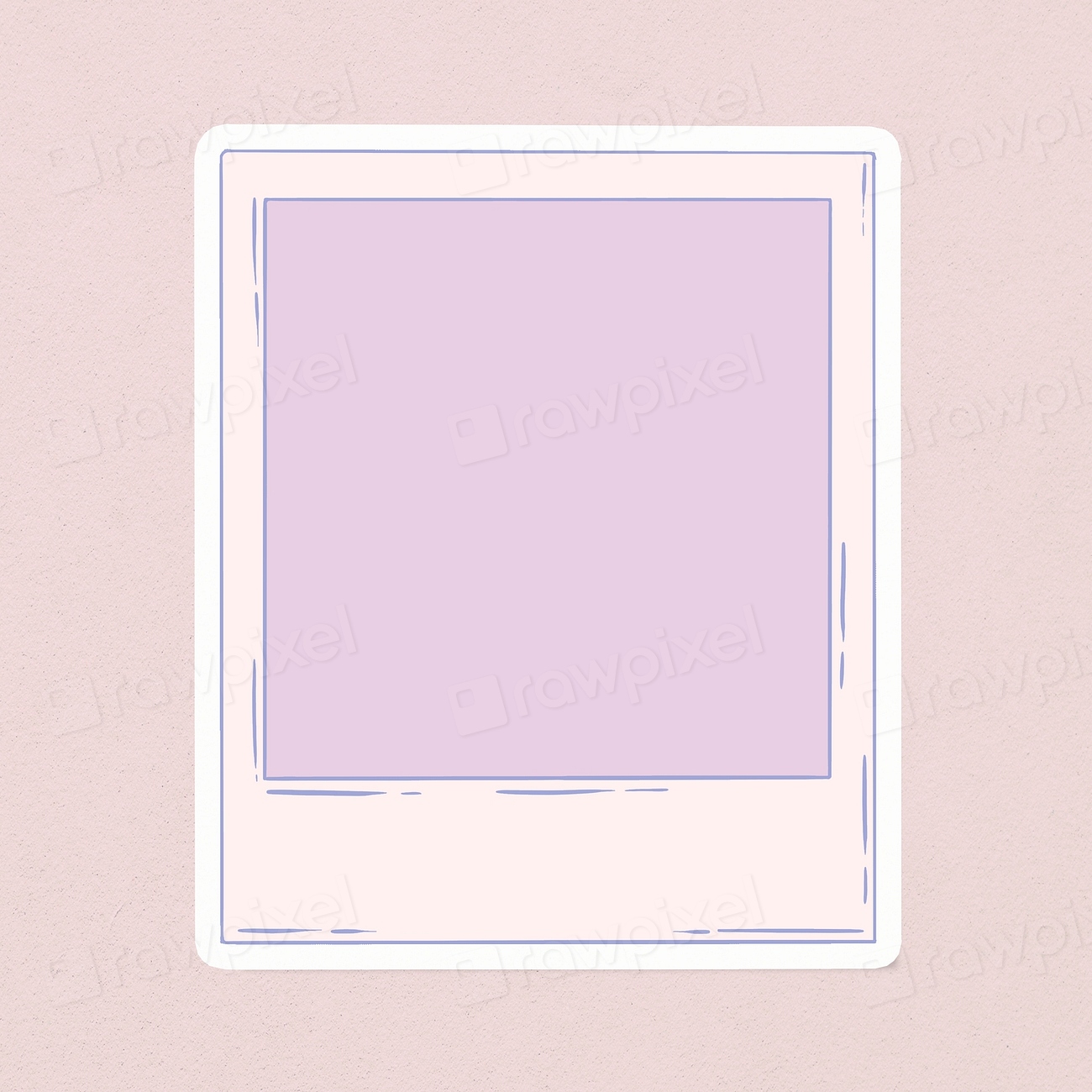 Instant photo frame sticker overlay | Premium PSD - rawpixel