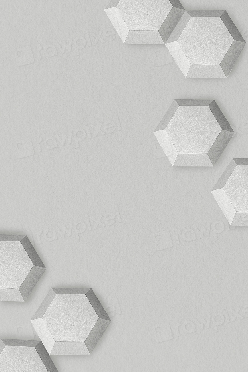 Gray geometric paper craft design | Free Photo - rawpixel