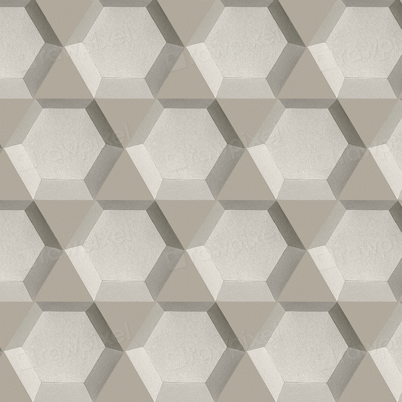 Gray hexagonal paper craft patterned | Free Vector - rawpixel