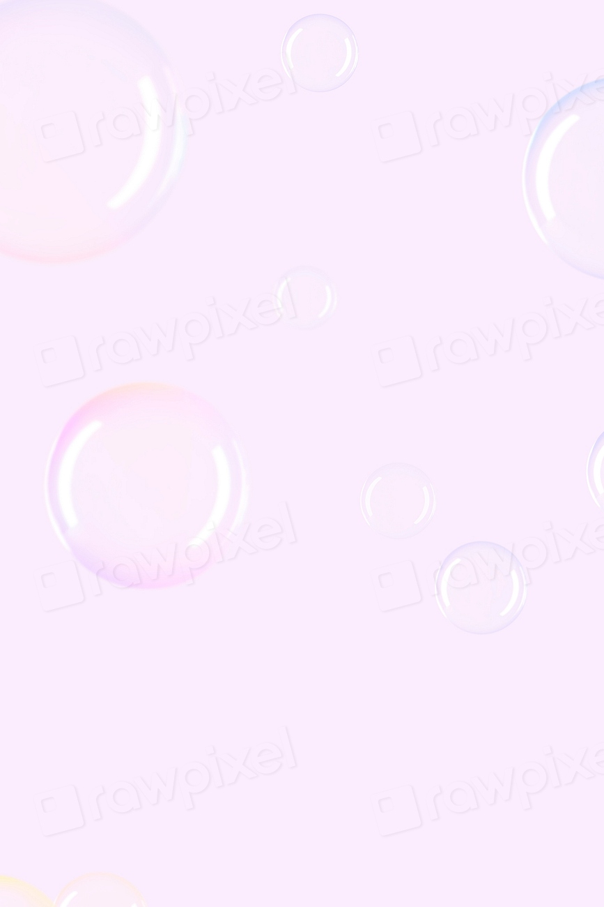 Cute bubble pattern pink background | Free Photo - rawpixel
