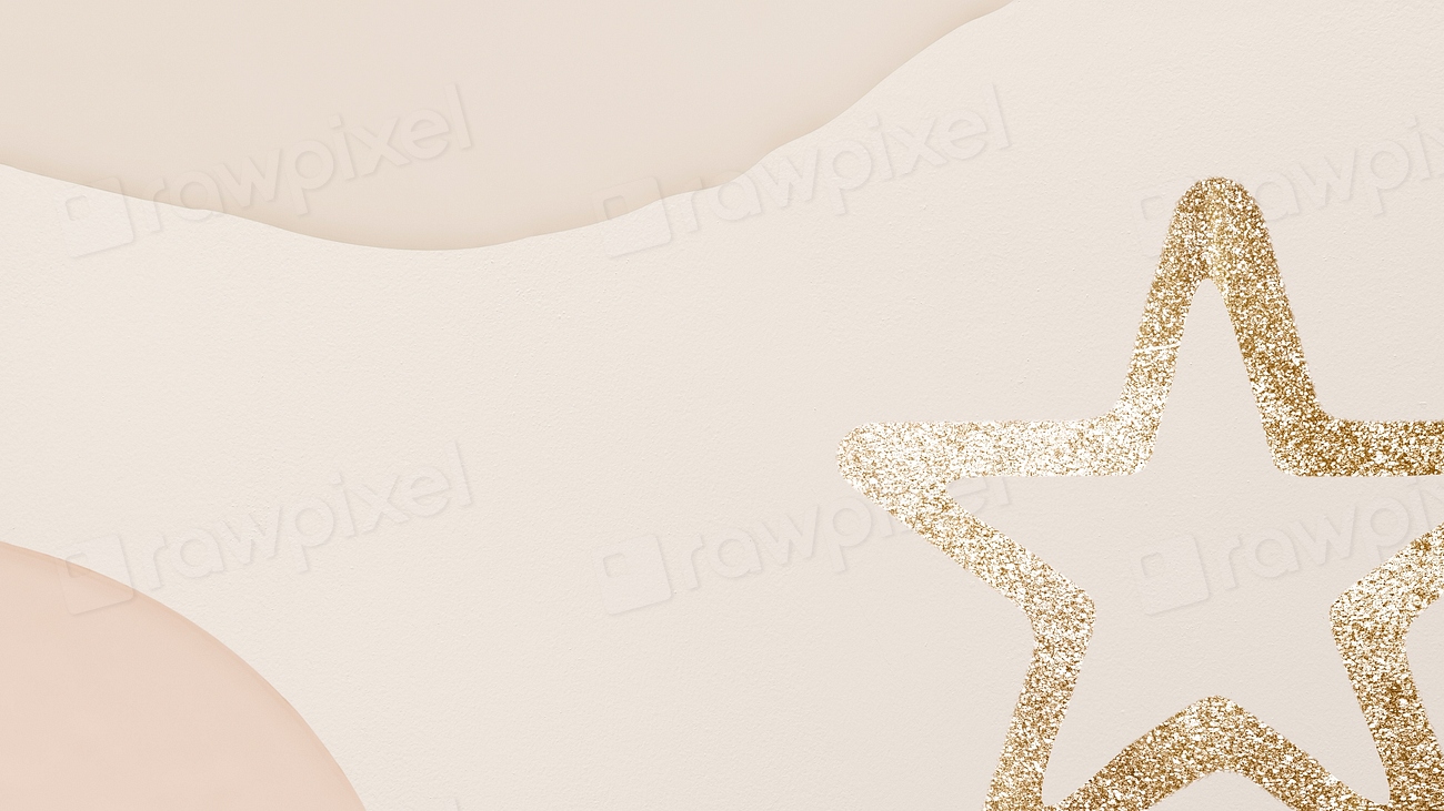 Gold star beige tone background | Free Photo - rawpixel
